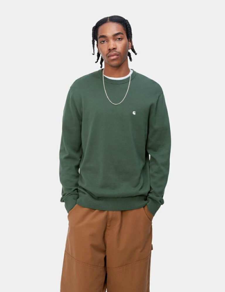 Carhartt Madison Sweater Park Wax - Denim and Cloth