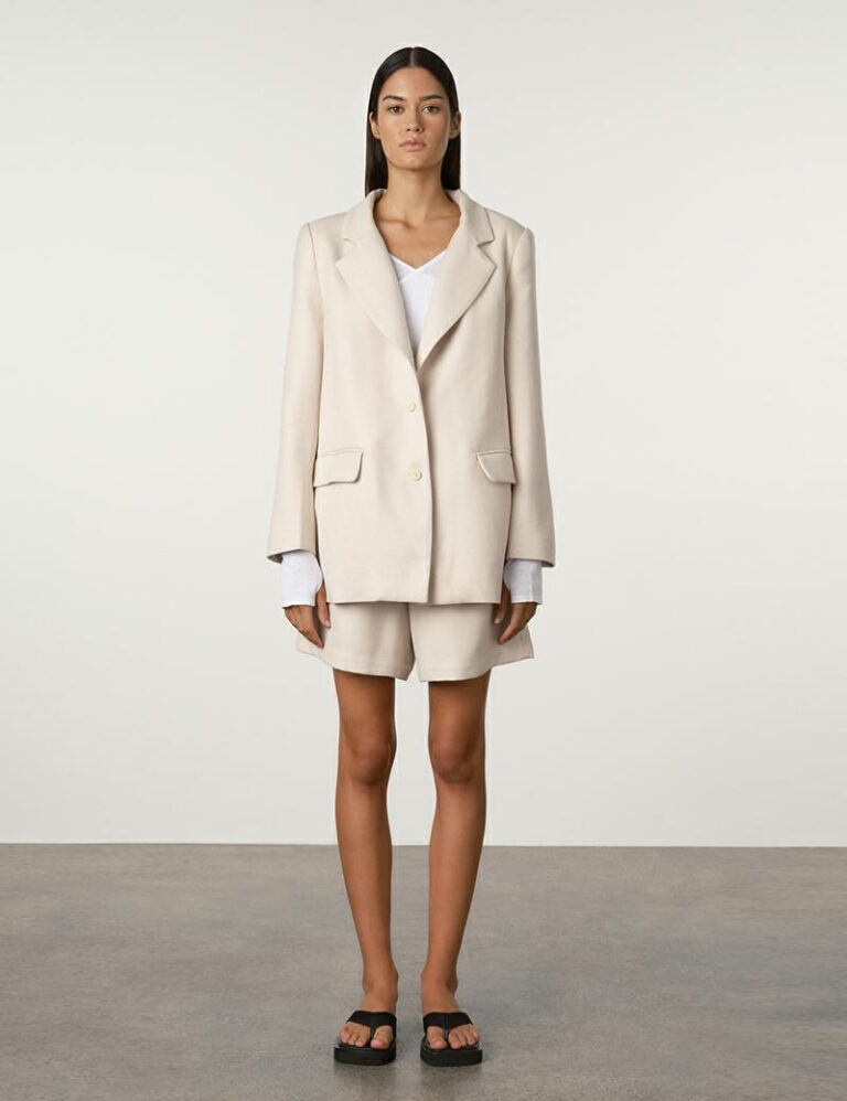 Zulu & Zephyr Husk Tailored Tw Blazer - Denim and Cloth